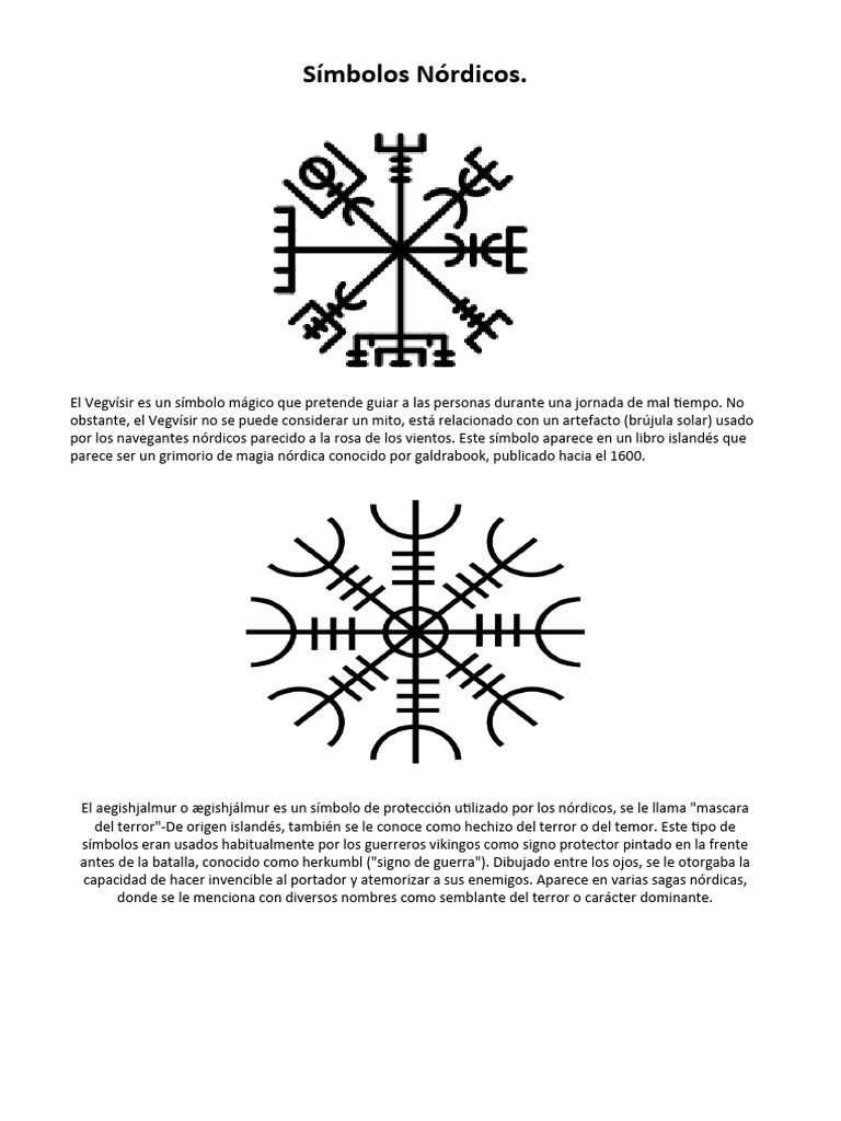 Símbolos Nórdicos. | PDF | Odin | Mitología nórdica