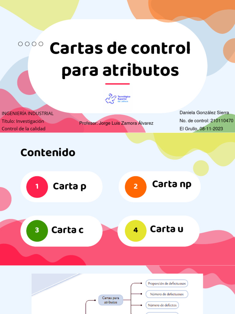 Capitulo 8 Cartas de Control | PDF | Distribución de veneno | Enseñanza ...