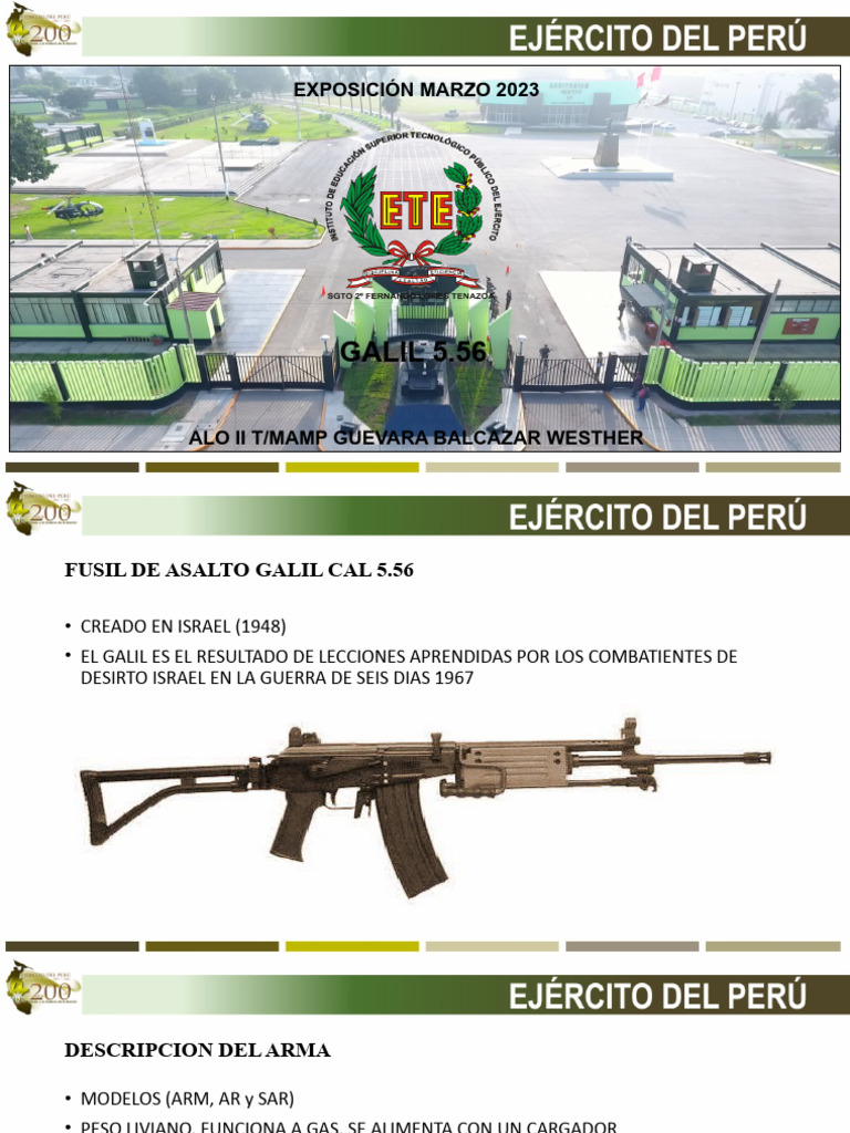 Galil 5.56 | PDF