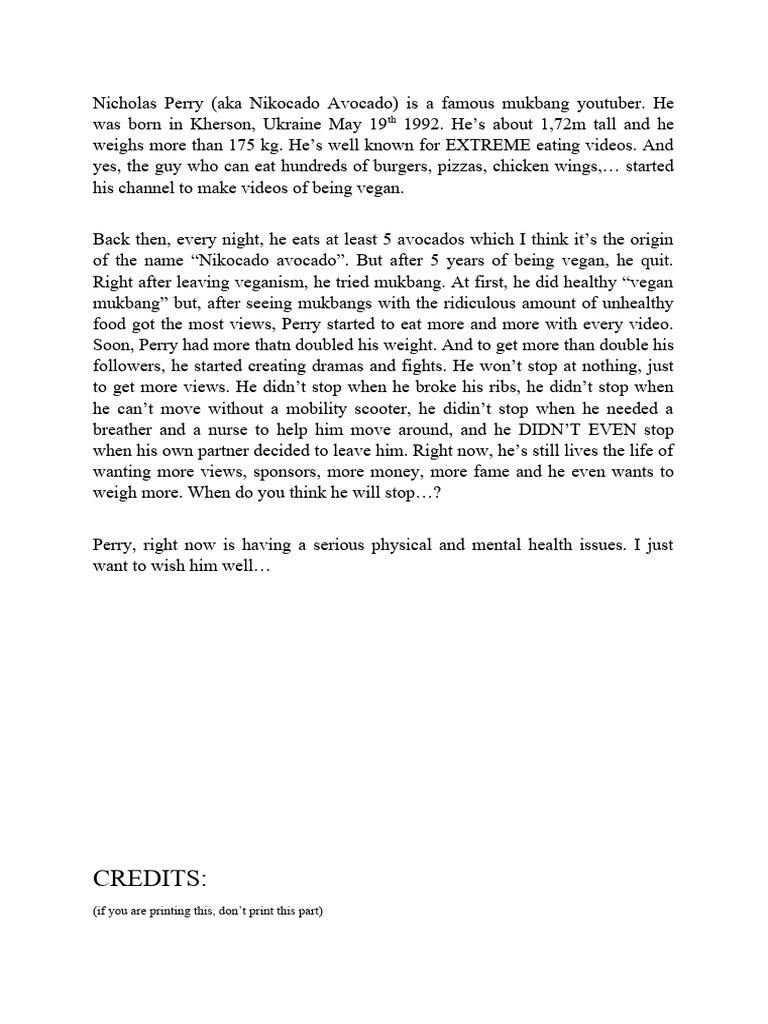 Nicholas Perry | PDF