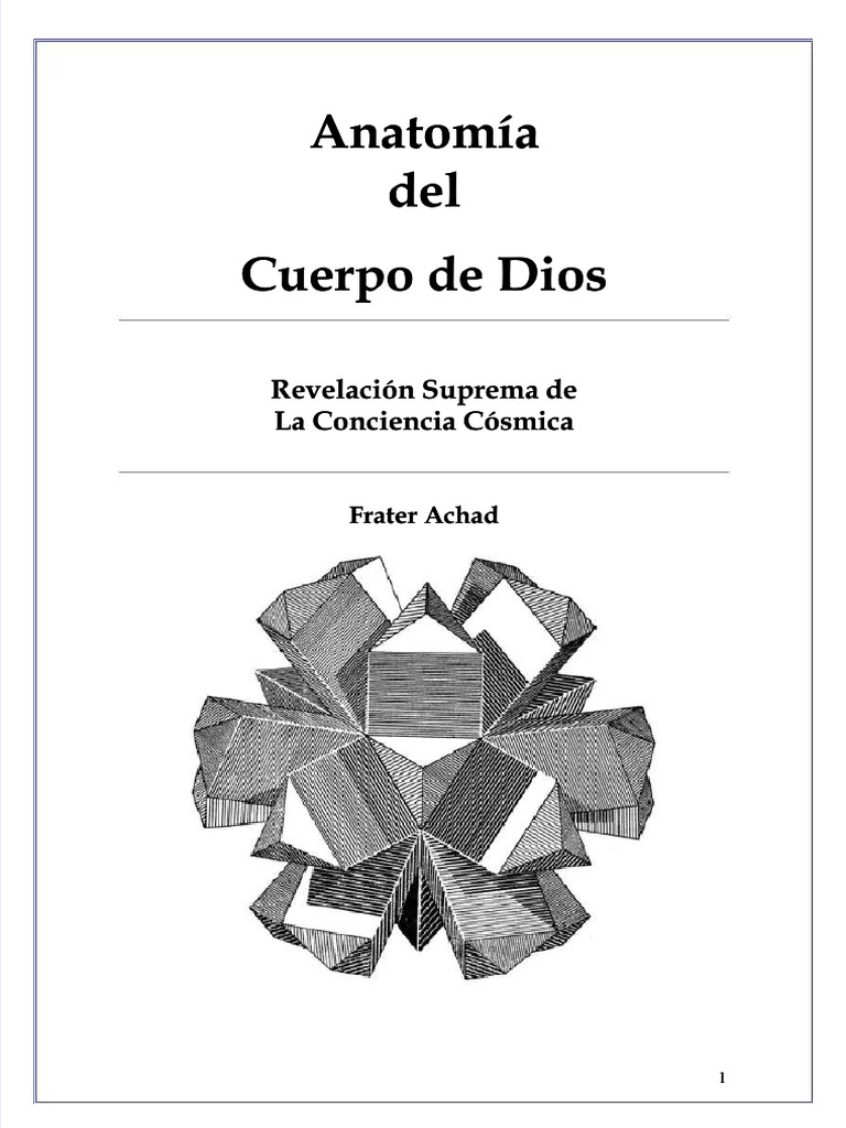 Anatomia Del Cuerpo de Dios | PDF | Geometría | Universo