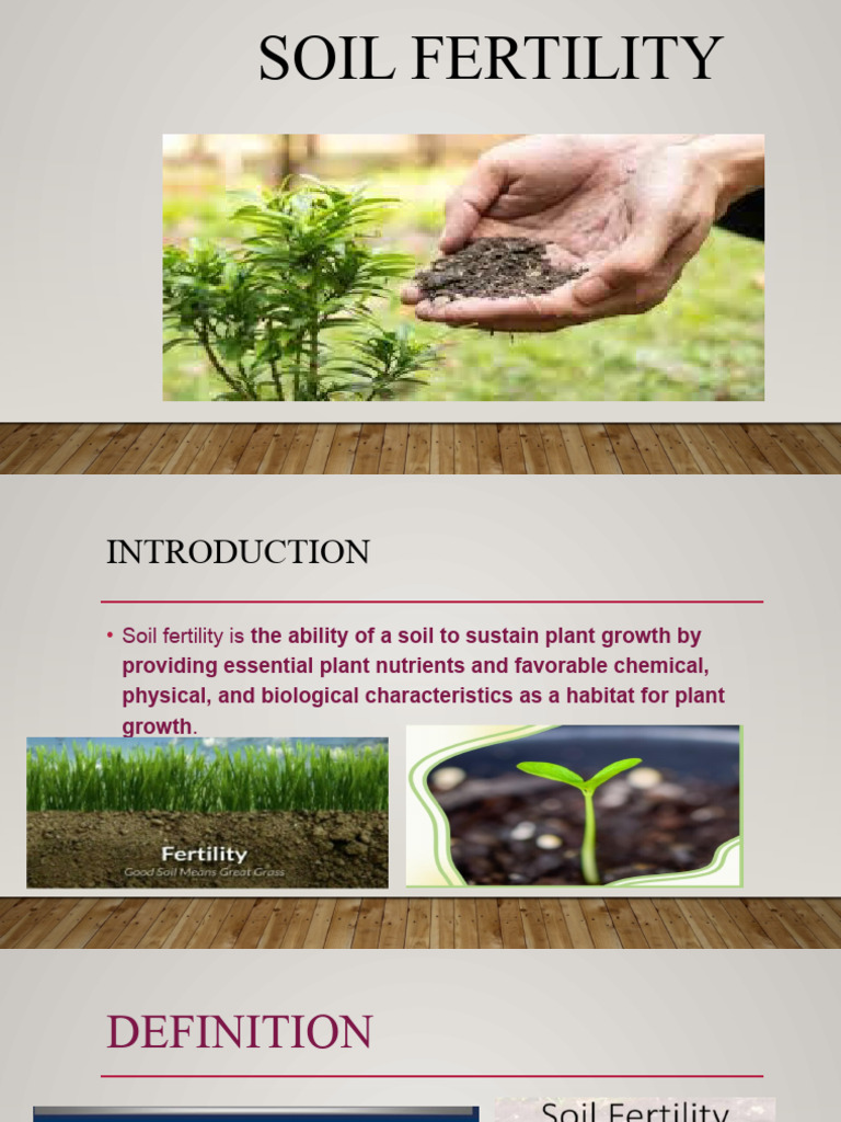 Soil Fertility PPT 2 | PDF