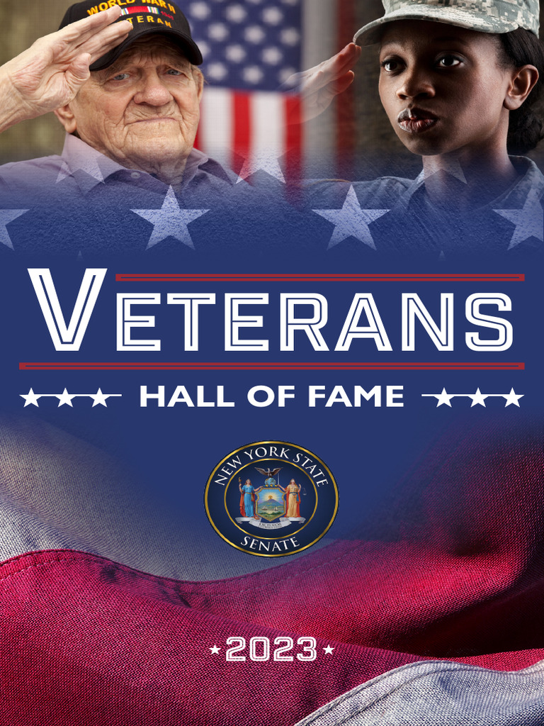 VETERANS' HALL OF FAME Program 2023 "Honoring Our Veterans" | PDF ...