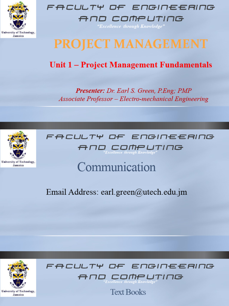 19 - Week 1 - Project Management Fundamentals | PDF | Project ...
