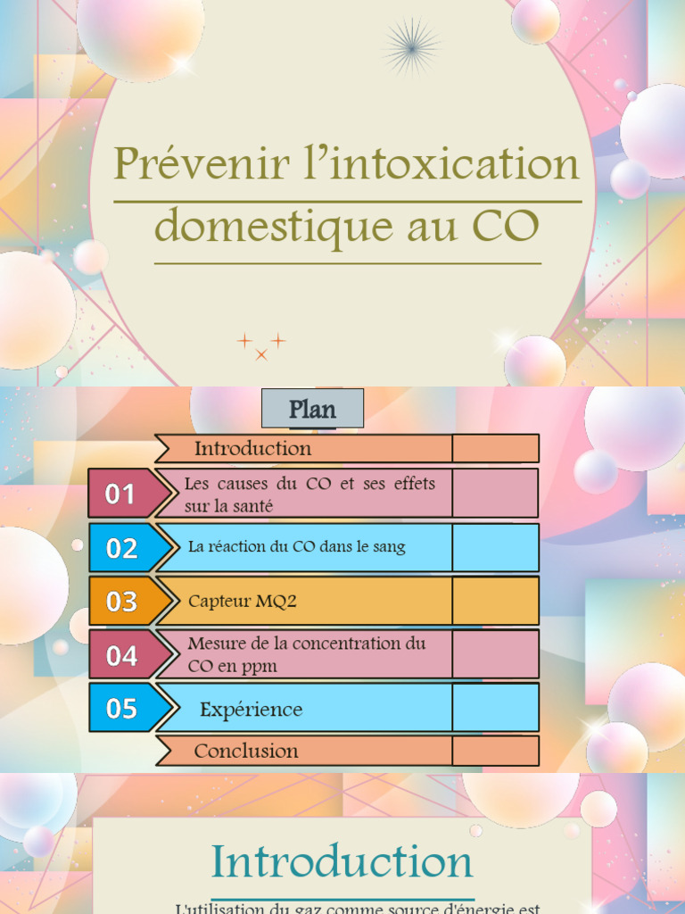 Prévenir L'intoxication Domestique Au Monoxyde de Carbone | PDF | Monoxyde de carbone | Chimie