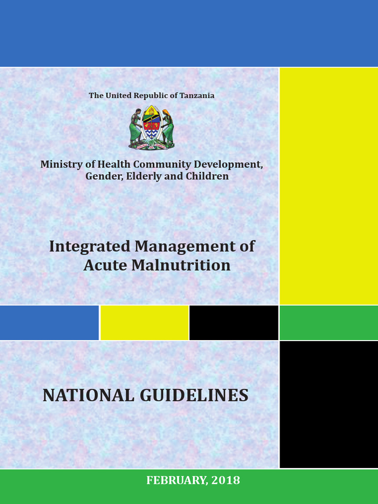 National IMAM Guideline 15 February 2018 | PDF | Malnutrition | Tanzania