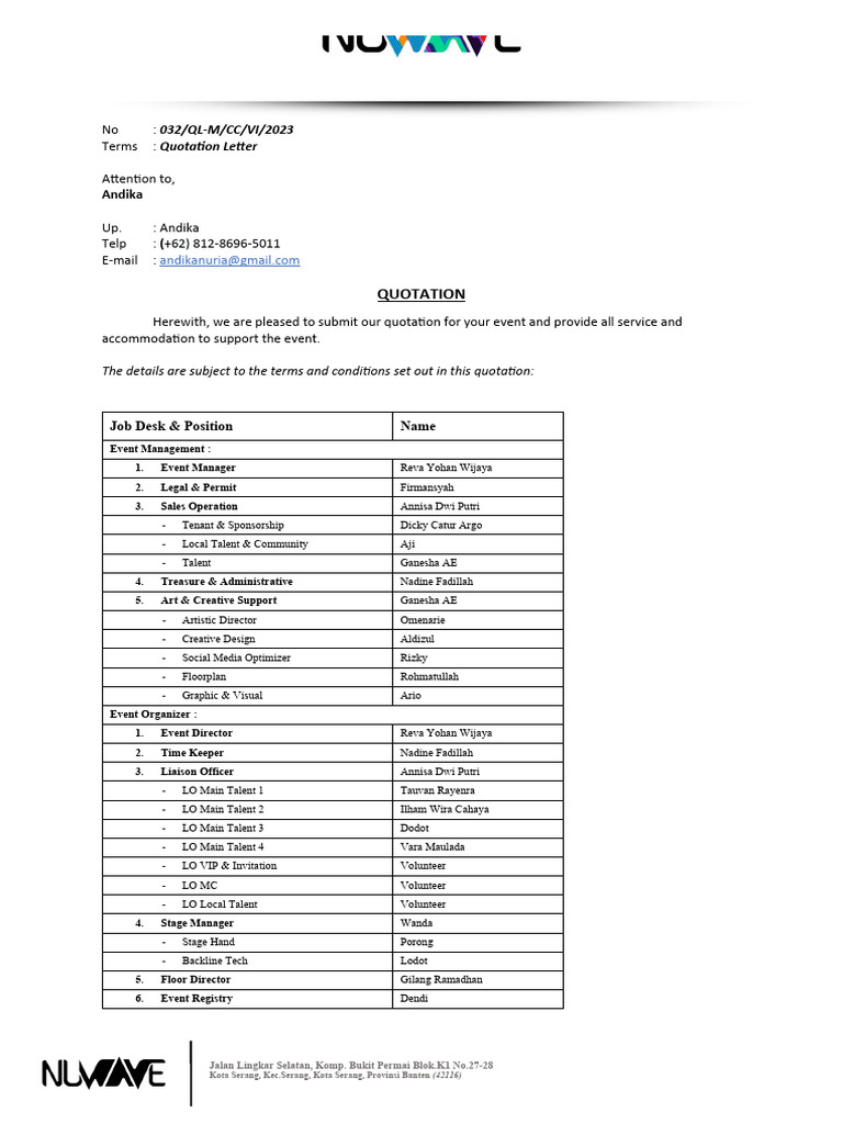 Event Management | PDF