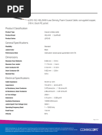 LDF4-50A Product Specifications | PDF | Coaxial Cable | Metrology