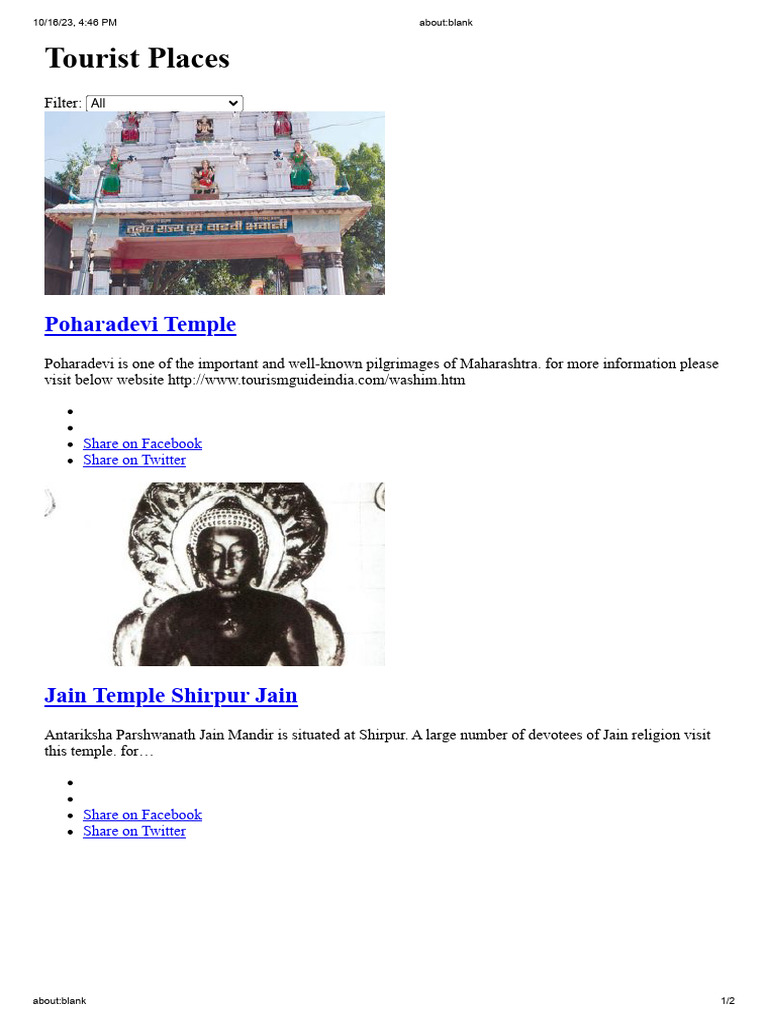 History of Balaji Temple, Washim | PDF | Social Science | Religion & Spirituality