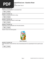 PSW Grade 4 Term 4 Test | PDF | Mosque | Prophets And Messengers In Islam