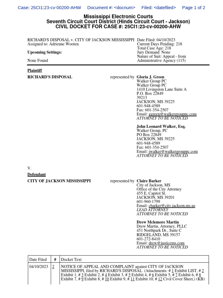 Docket 1 | PDF | Complaint | Lawsuit