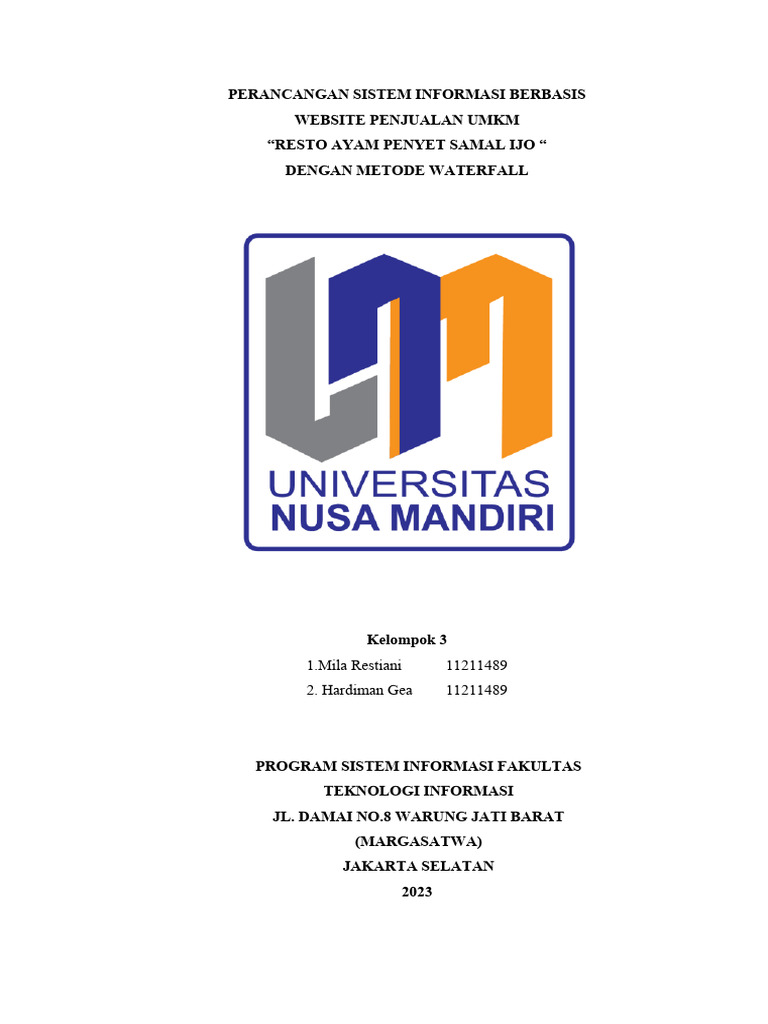 Project Uas Tugas Kelompok Metode Penelitian | PDF Project Uas Tugas Kelompok Metode Penelitian | PDF