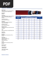 Electrical Cables Size & Current Rating Chart | PDF