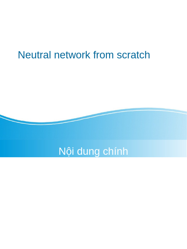 Neutral Network | PDF