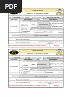 Formato Reporte de Retardo y Salidas | PDF