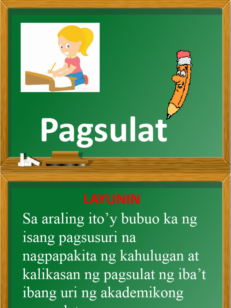 Aralin 1 Ang Kahalagahan NG Pagsulat | PDF