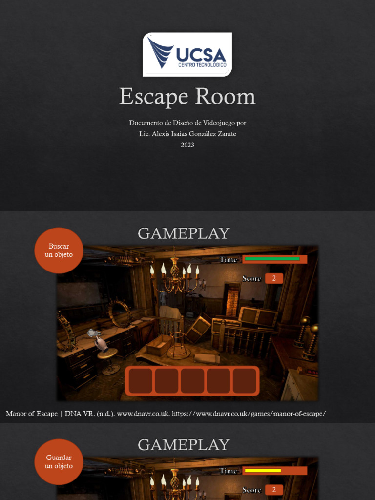 GDD Escape Room | PDF