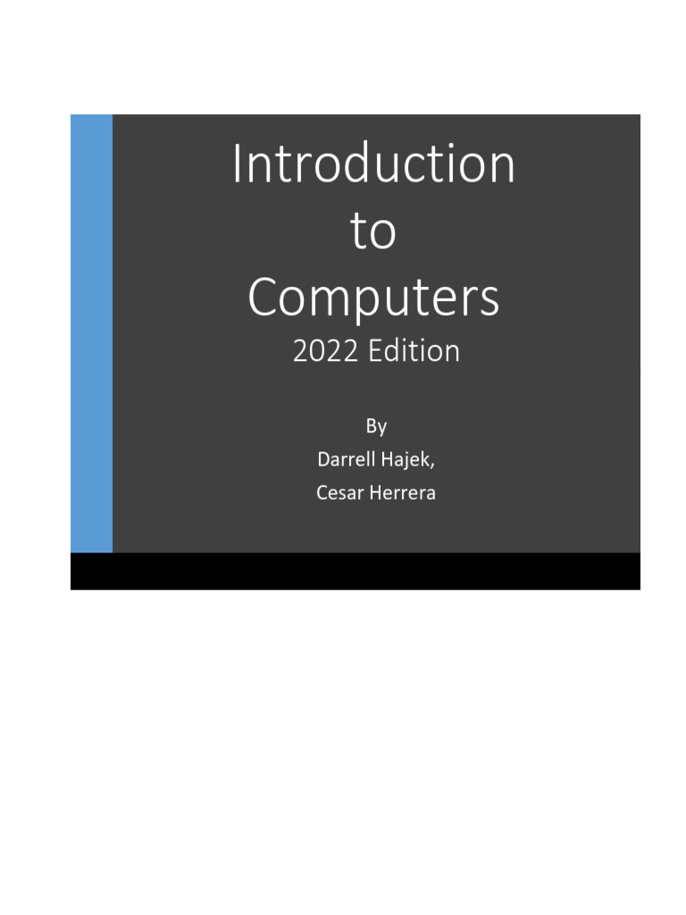 Introduction To Computers 2022 Edition - Nodrm | PDF | Internet | World ...