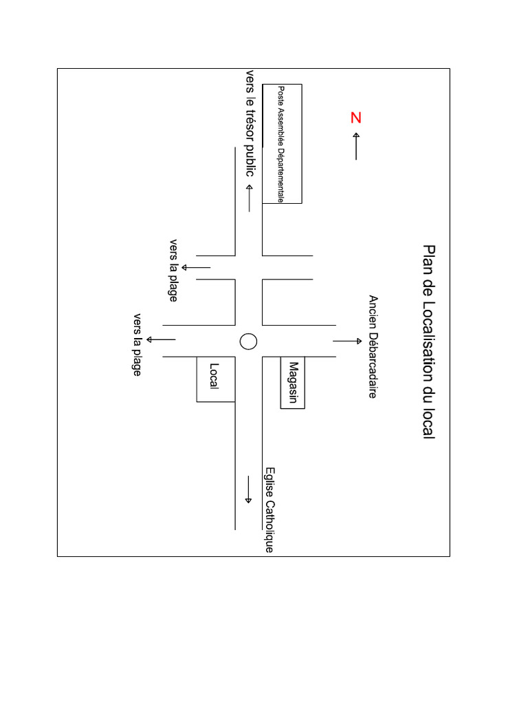 Plan de Localisation Local | PDF