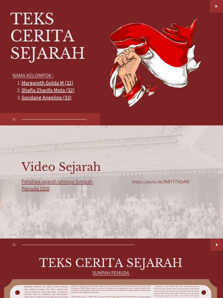 Bindo Kel 6 Teks Cerita Sejarah | PDF