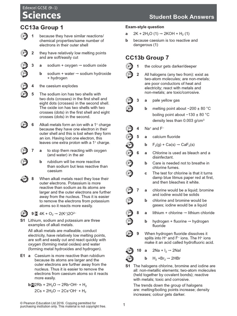 edgcse_ttpp_cc13_15_sb_answers | PDF | Chlorine | Iodine