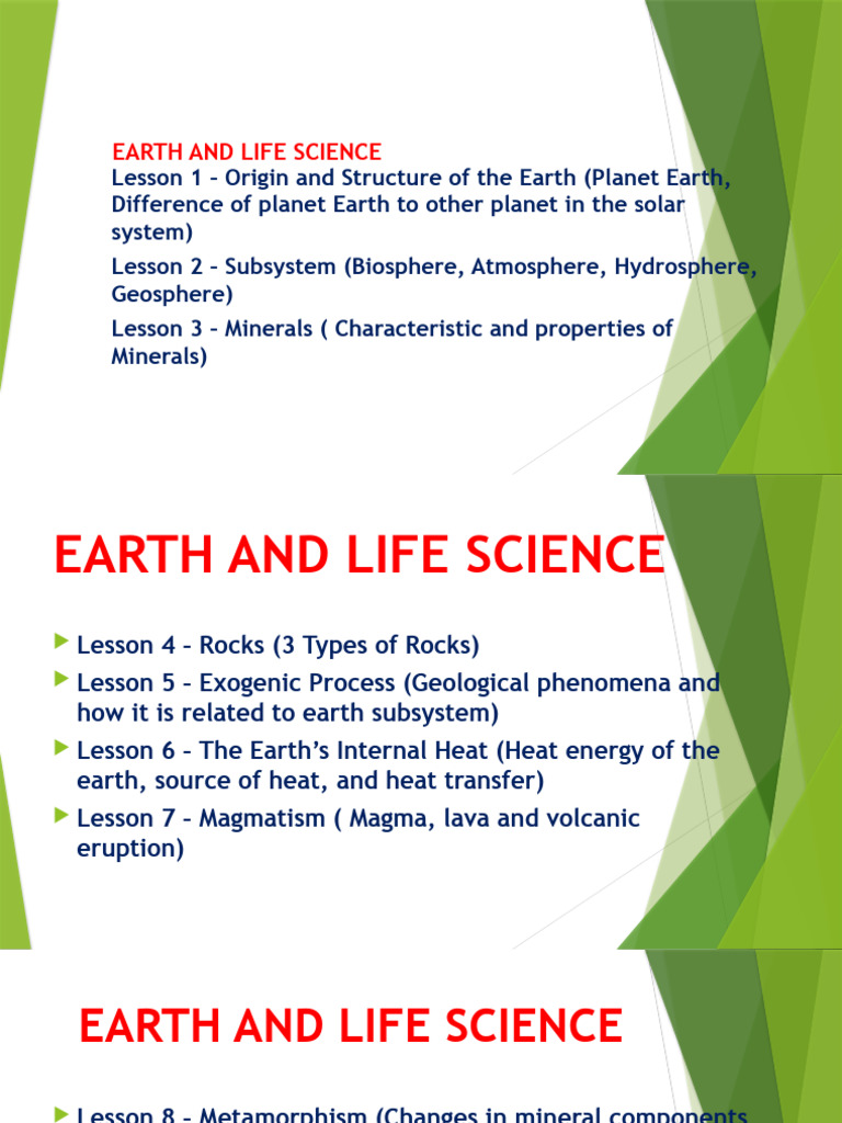 Earth and Life Science | PDF | Earth Sciences | Planets