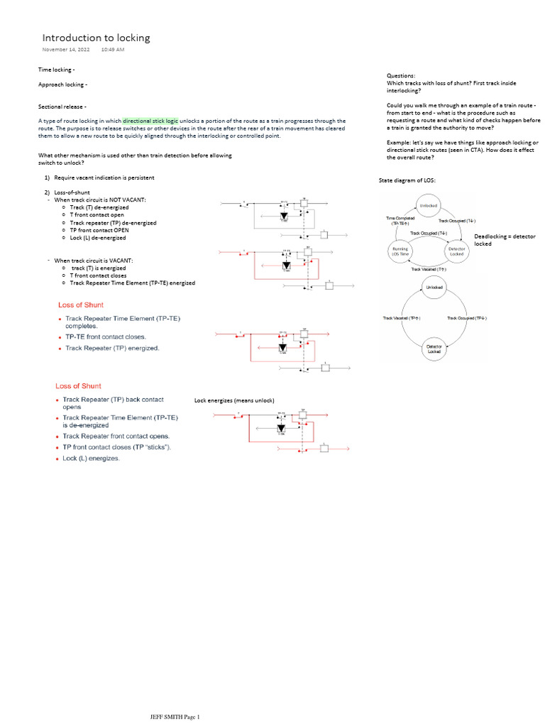 Introduction To Locking | PDF | Manufactured Goods | Electrical Engineering