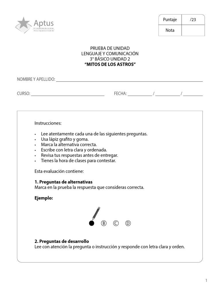 Prueba Aptus 1 | PDF | Sistema solar | Planetas