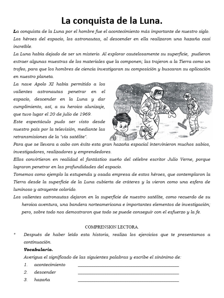 Clase 21 Enero | PDF | Luna | Astronautas