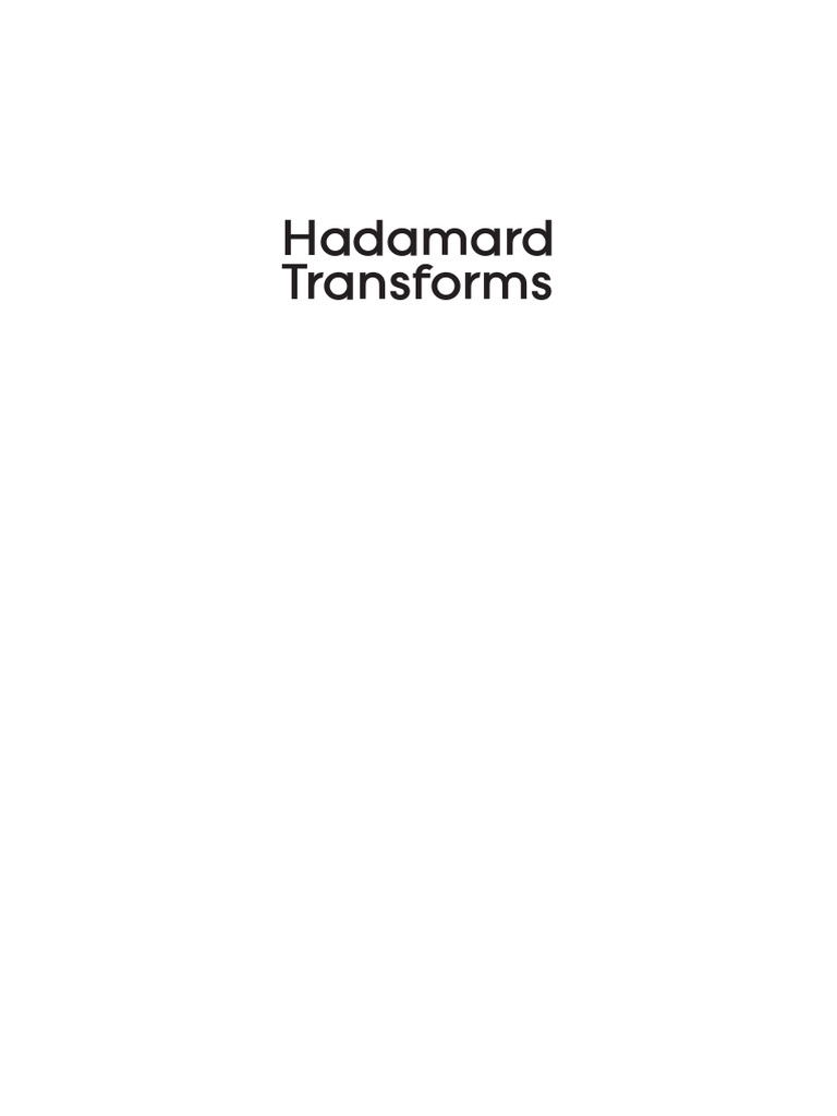 vdoc.pub_hadamard-transforms | PDF | Matrix (Mathematics) | Theory