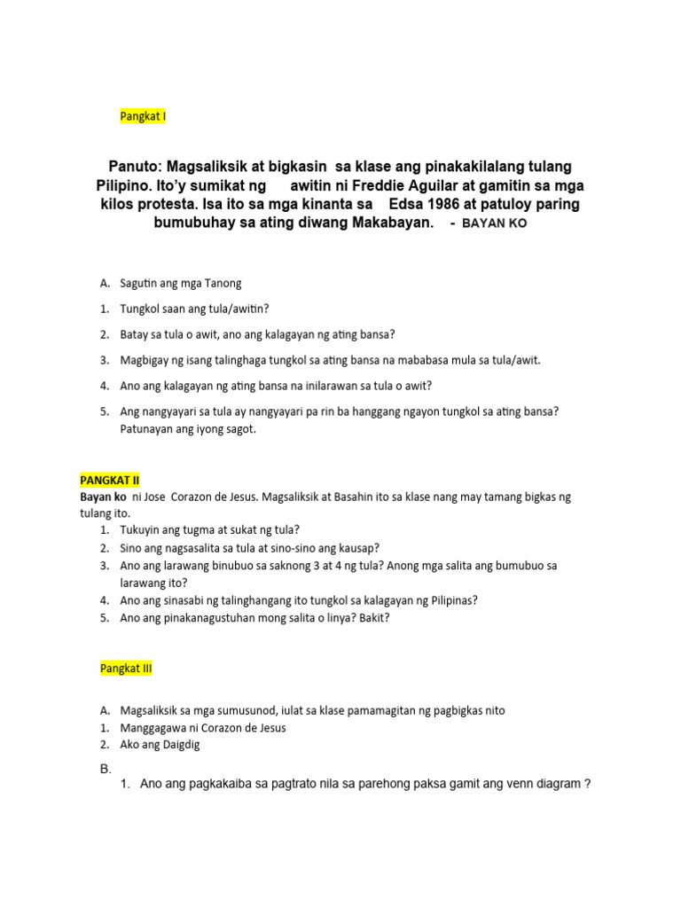 Q2 Fil8 Pangkatan | PDF