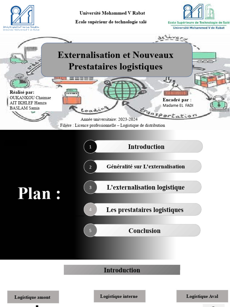 Externalisation Final | PDF | Sous-traitance | Logistique
