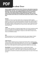 Training and Development at TESCO | PDF | Tesco | Personal Development