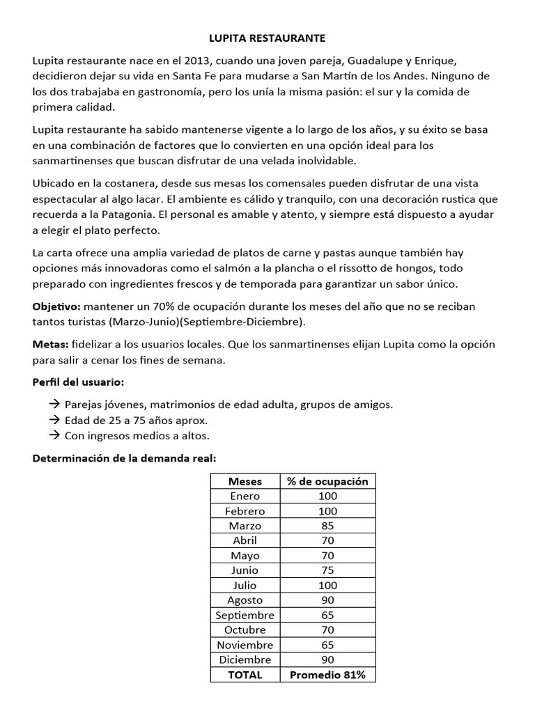 Resuelto TP Integrador 2 | PDF | Alimentos | Mariscos