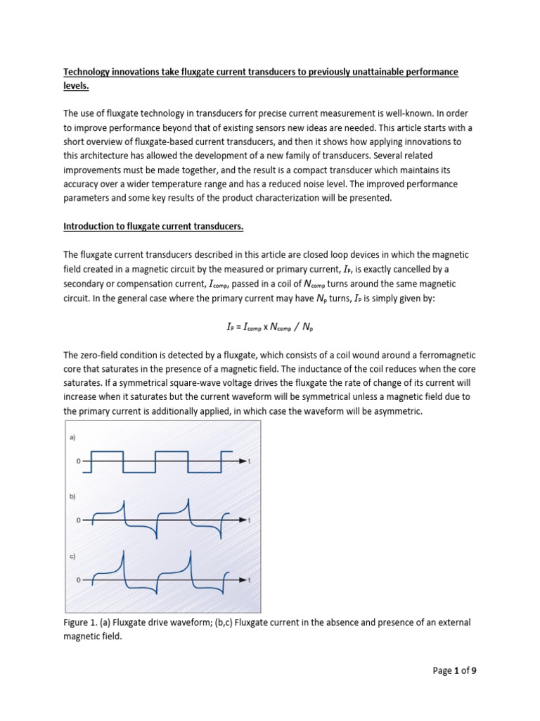 Lem In2000 Paper v4b Sro | PDF | Magnetometer | Digital Signal Processing