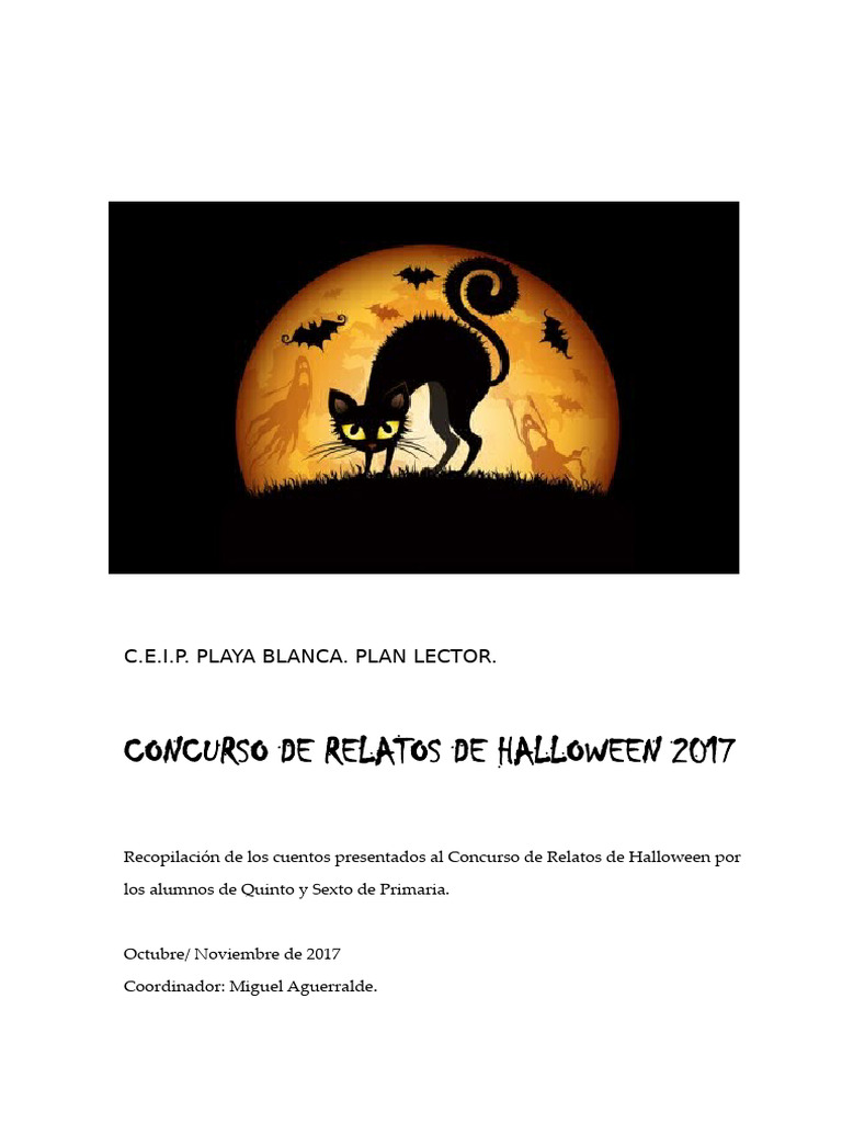 Cuentos de Halloween | PDF | Víspera de Todos los Santos