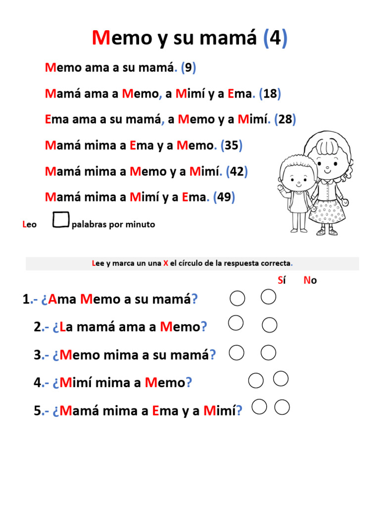 Memo y Su Mamá | PDF