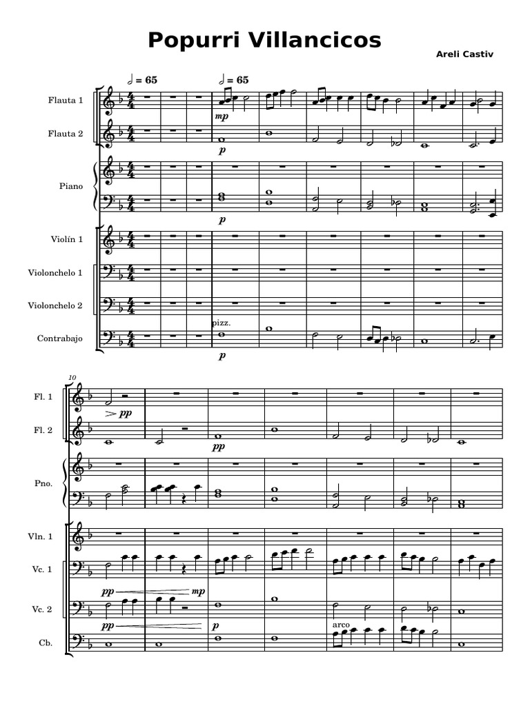 Popurri de Villancicos | PDF