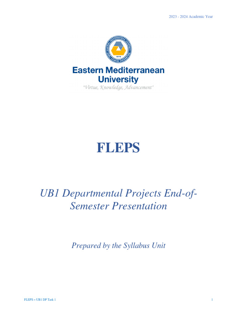 DP End-Of-Semester Presentation | PDF DP End-Of-Semester Presentation | PDF