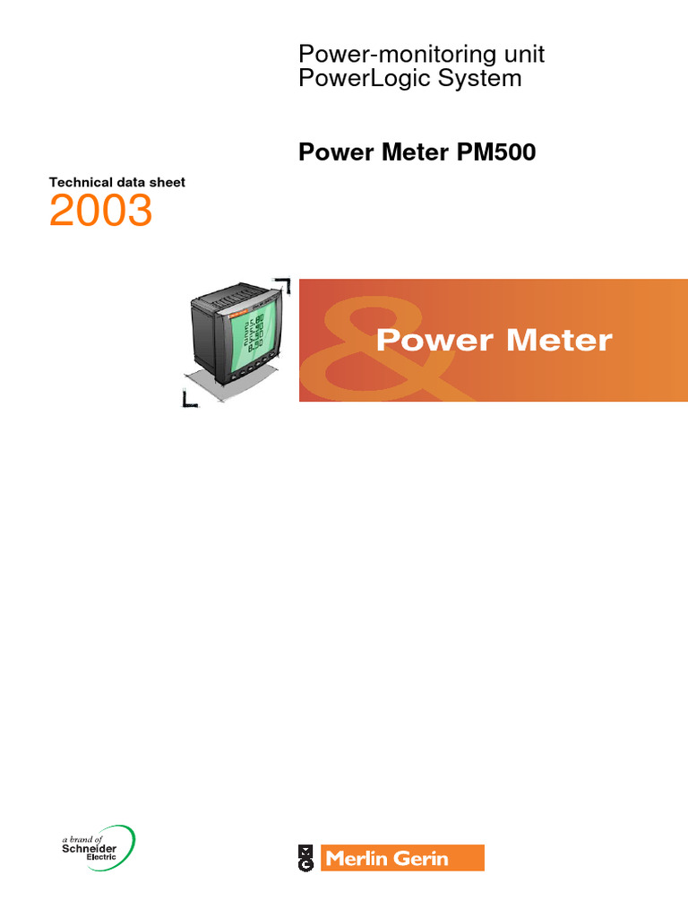 PM500 Datasheet | PDF | Alternating Current | Ac Power