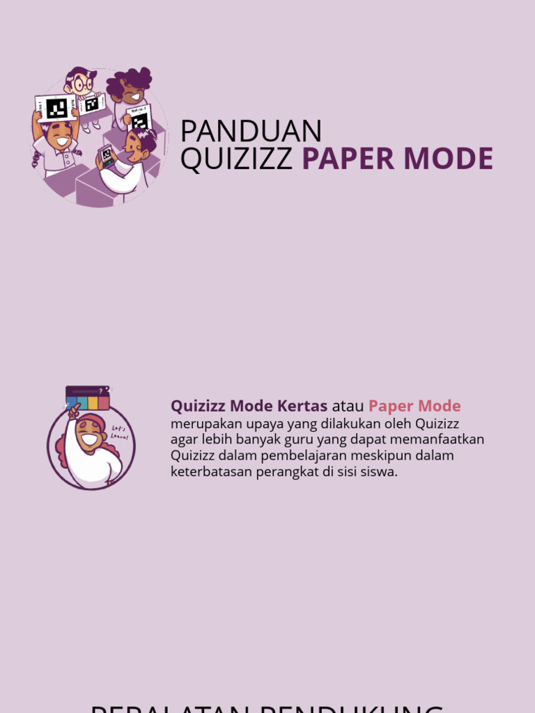Buku Panduan Paper Mode | PDF