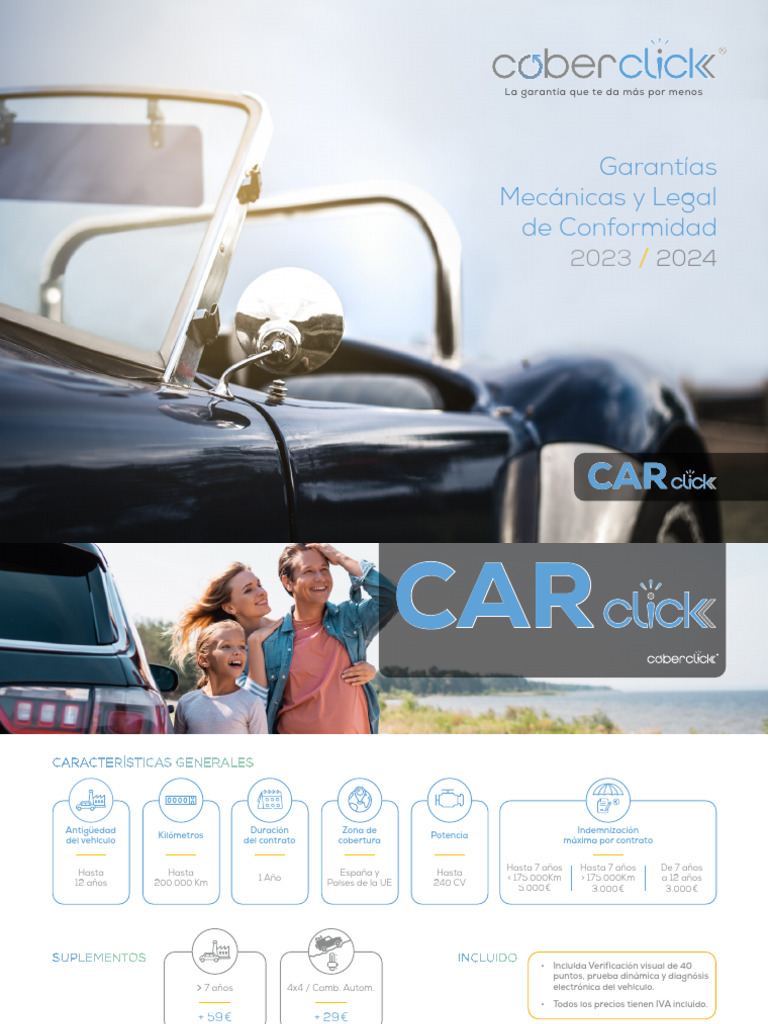 Garantia CAR-Click'23 | PDF | Rodamiento (Mecánico) | Bomba