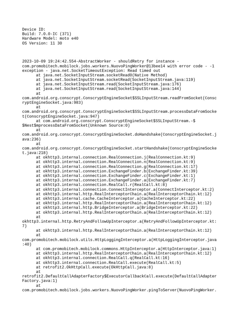Nuovo Log1 | Download Free PDF | Java (Programming Language) | Domain Name System