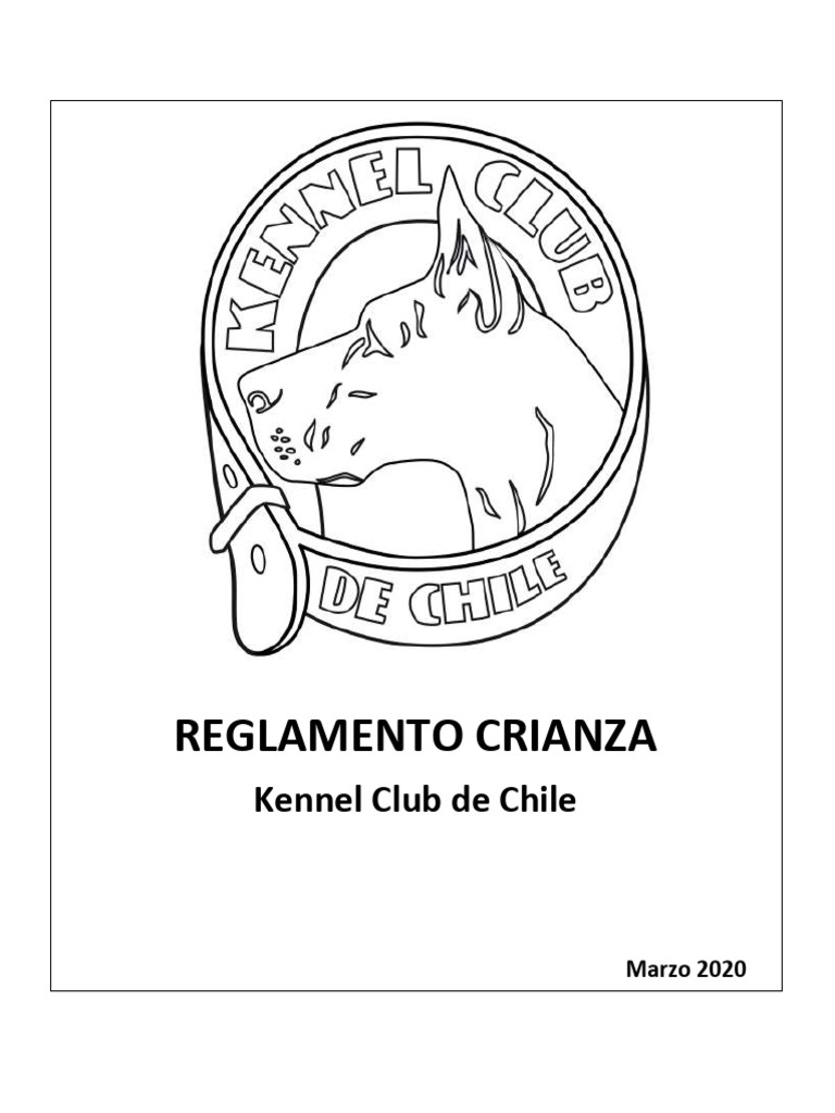 Reglamento Crianza KCC 2020.. | PDF | Caniche | Perro tejonero