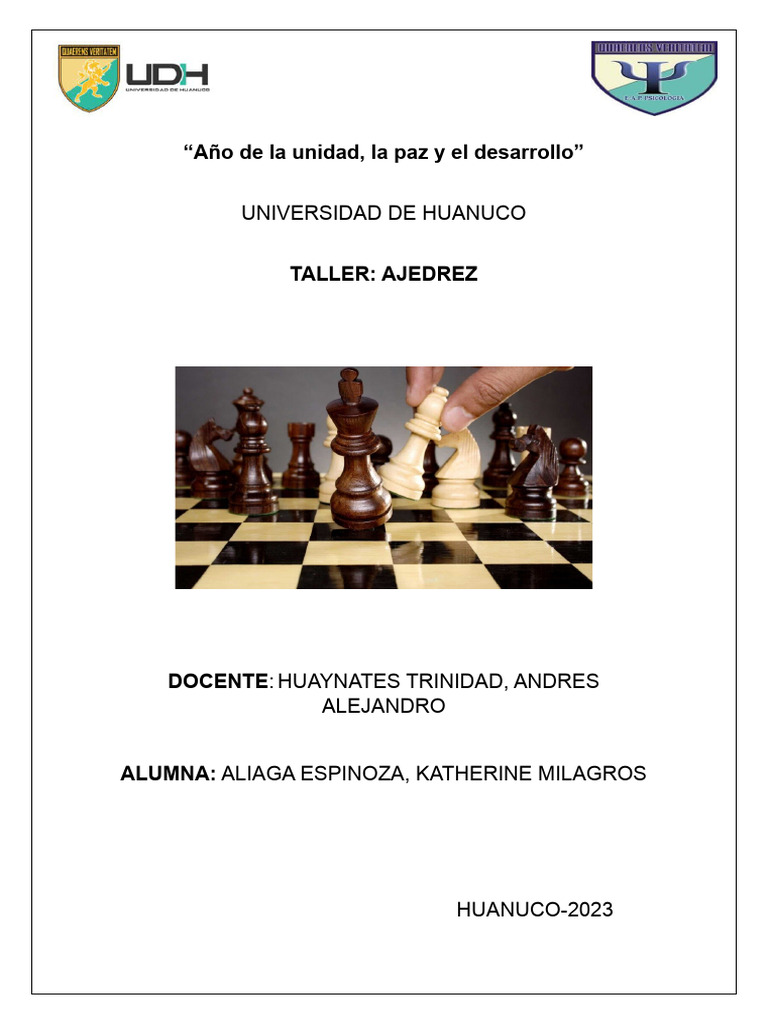 TERCERA TAREA AJEDREZ.. | PDF | Ajedrez | Teoría de juego