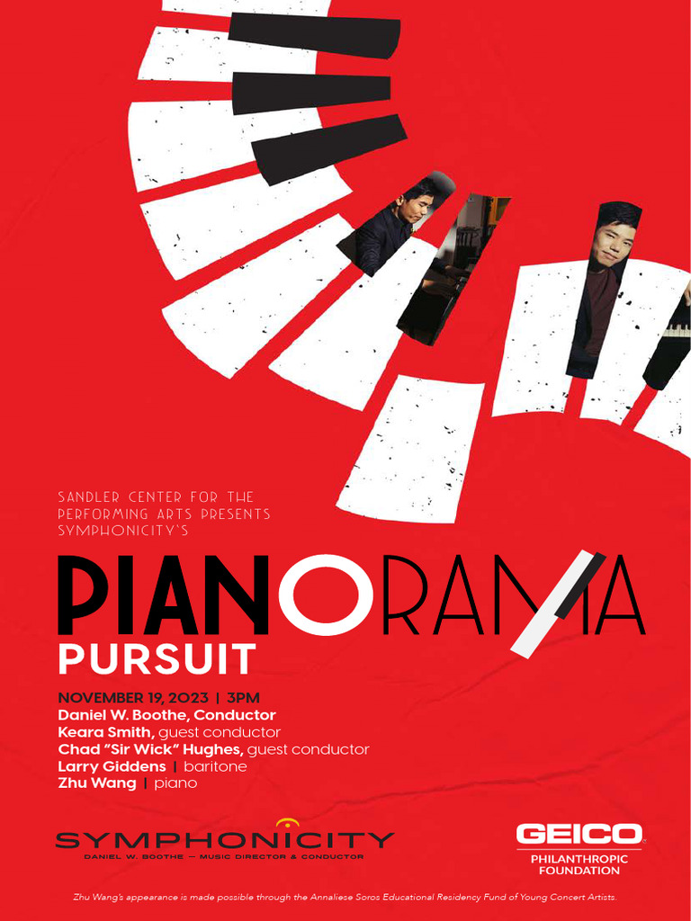 Symphonicity Playbill: PianoRama Pursuit | PDF | Classical Music | Performing Arts