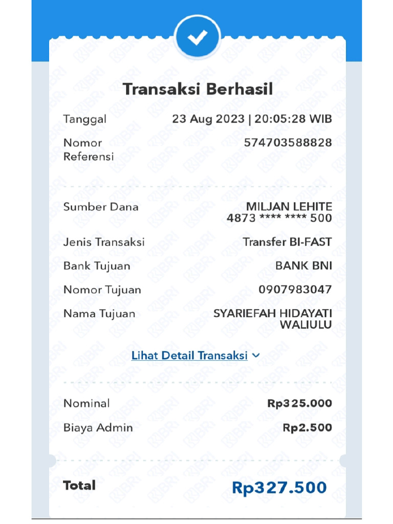 Bukti TF Dan Foto | PDF