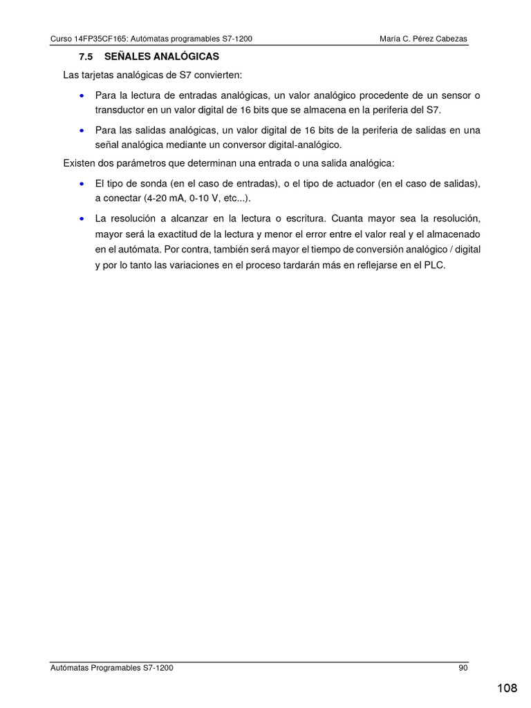 Señales Analógicas | PDF | Par termoeléctrico | Corriente eléctrica