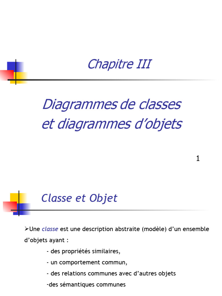 Chapitre III | PDF | Classe (informatique) | Interface (Informatique)