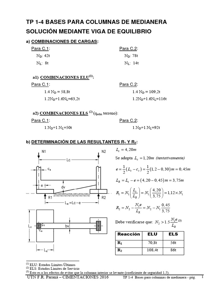TP 1-4 - Resuelto | PDF | Ingeniería estructural